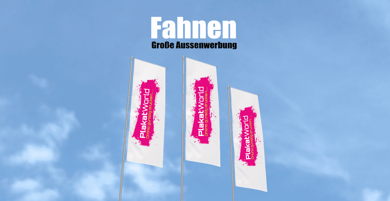 Top-Qualität Fahnen Online: Für Events, Werbung & Vereine